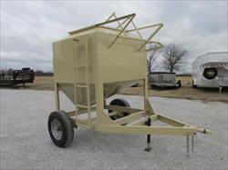 Tuff Totr 2 Ton Portable Feed Bin Fairland Oklahoma | Oklahoma Cattle ...
