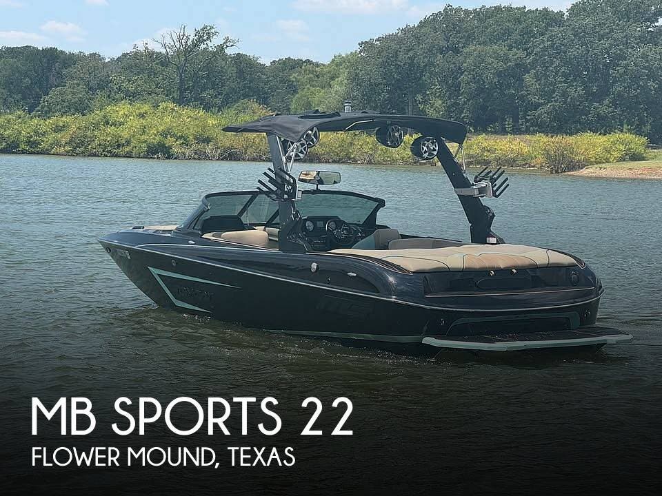 Ski & Wakeboard - 2018 MB Sports F22 Tomcat | Motor & Keel