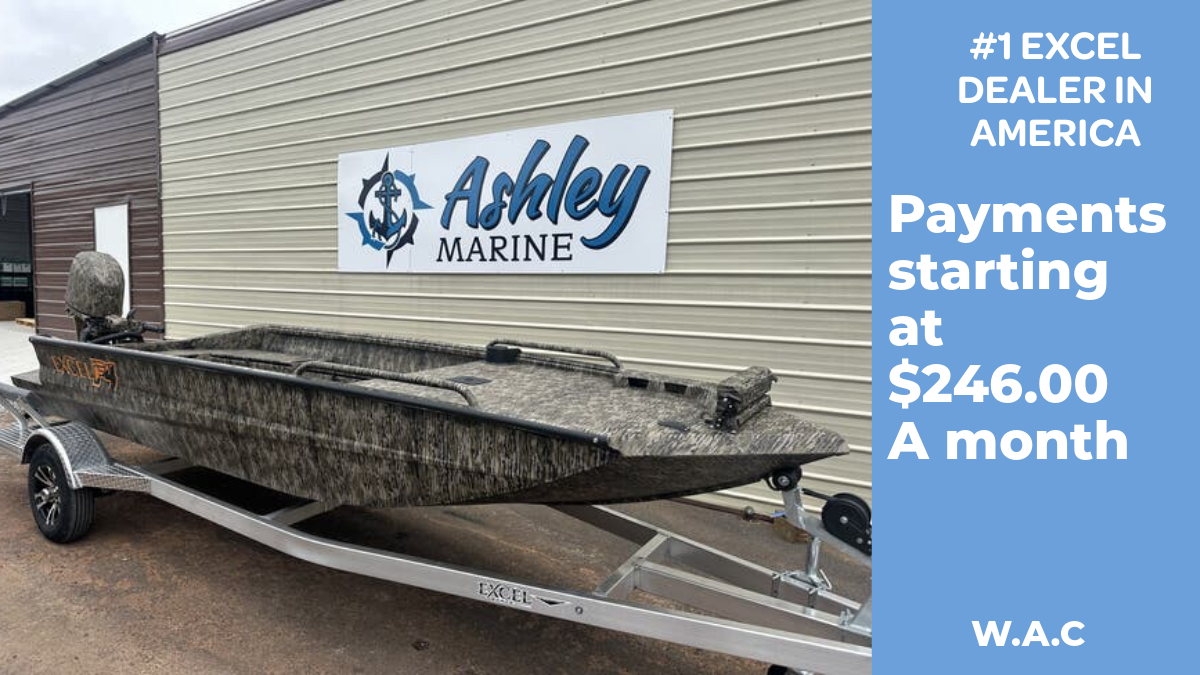 Duck Boat - 2026 Excel Viper F4 1751 | Motor & Keel