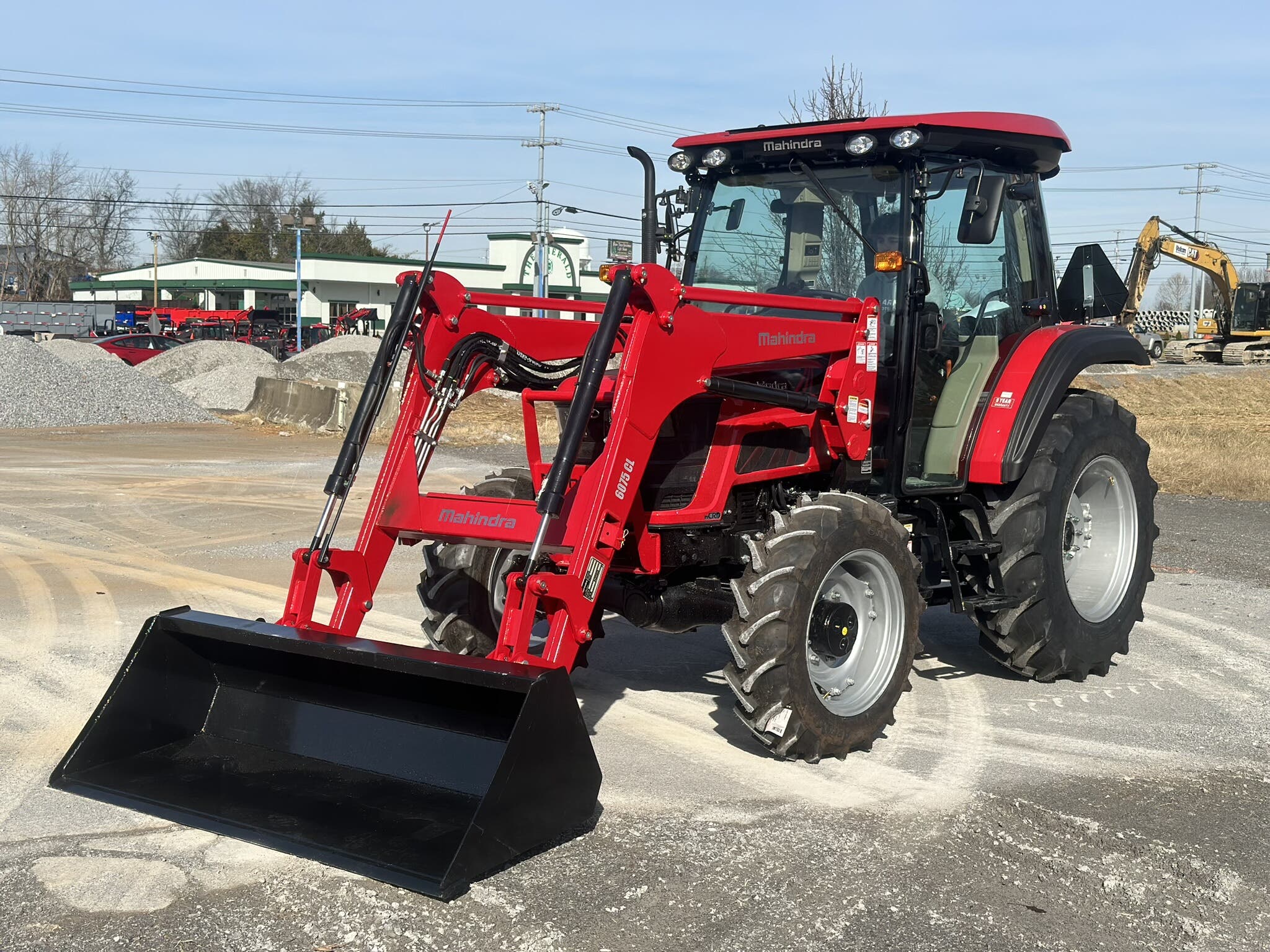 2023 Mahindra 6000 Series 6075 Cab w/ Loader