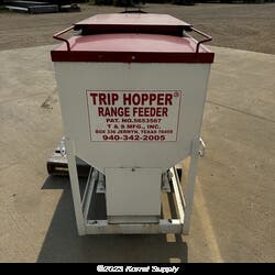T&S P-826 Trip Hopper Range Feeder - 750# Capacity