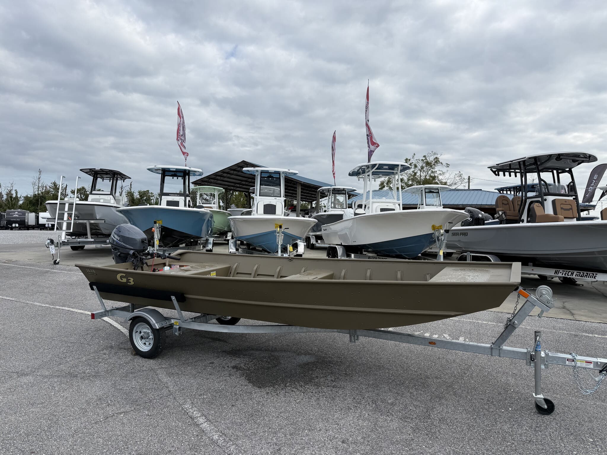 Jon Boat - 2026 G3 Gator Tough 1648 | Motor & Keel