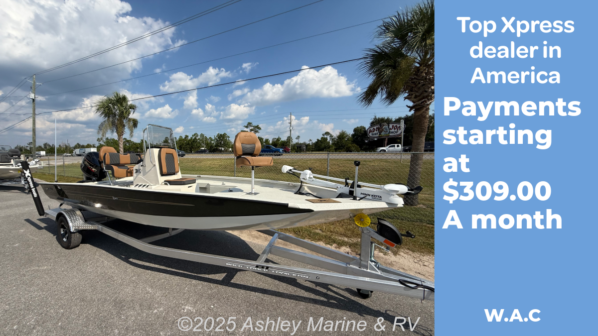 Bay Boat - 2026 Xpress Hyper-Lift Bay Series H20 BAY | Motor & Keel