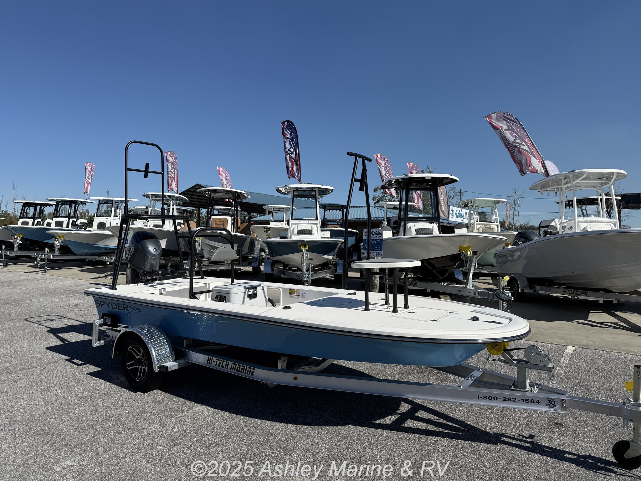 Flats Boat - 2026 Spyder FX16 Wisp | Motor & Keel